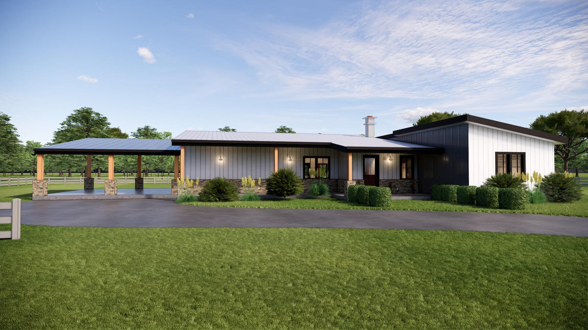 Cove Branch Barndominium Plan – Barnhaus Steel Designs